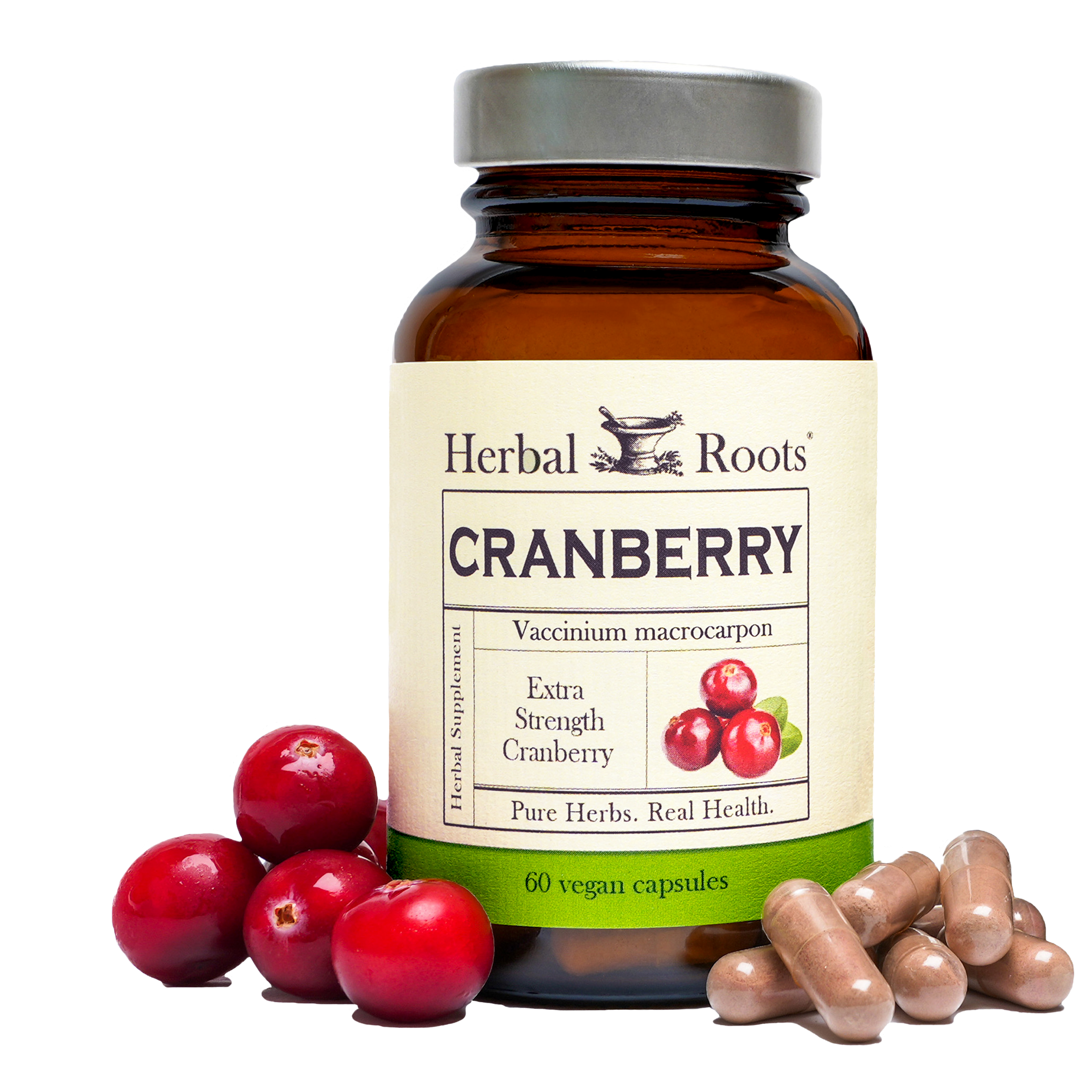 Cranberry with Nettle - 60 Vegan Capsules – Herbal Roots